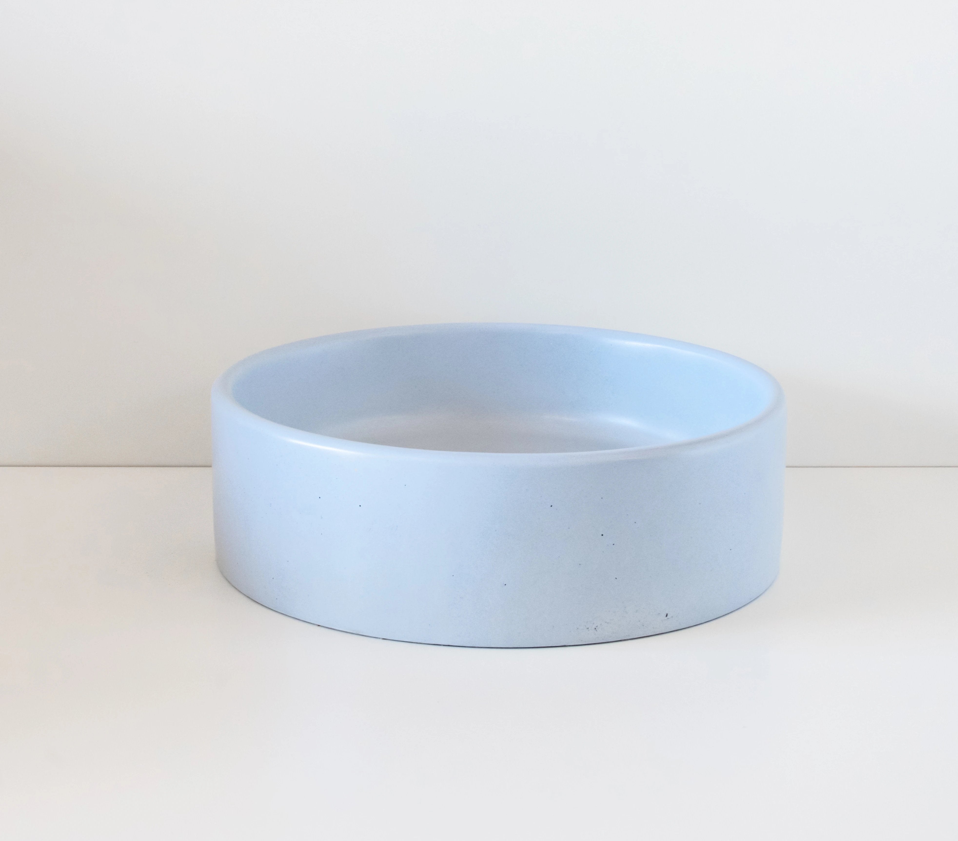 Serene Light Blue Concrete Basins | Sticks and Stone Co