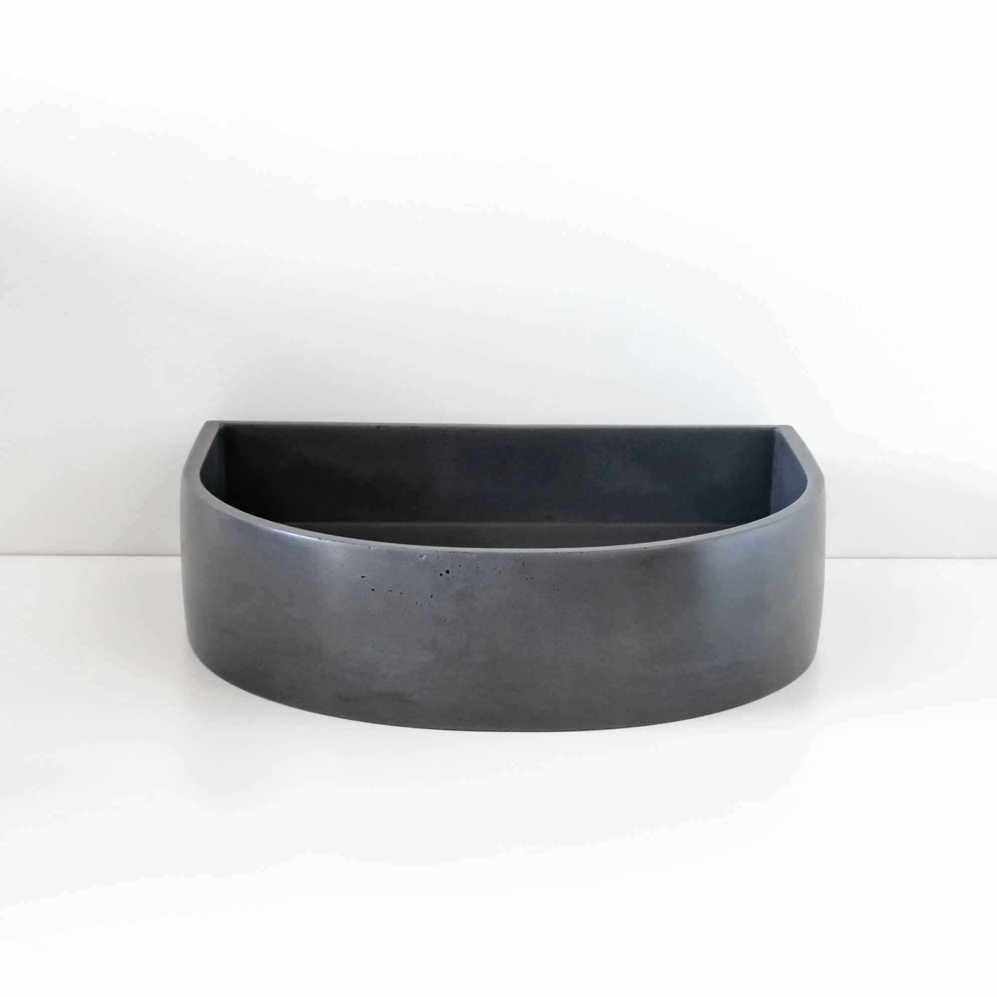 Concrete Half Moon Basins | Bathrooms | Sticks & Stones Co