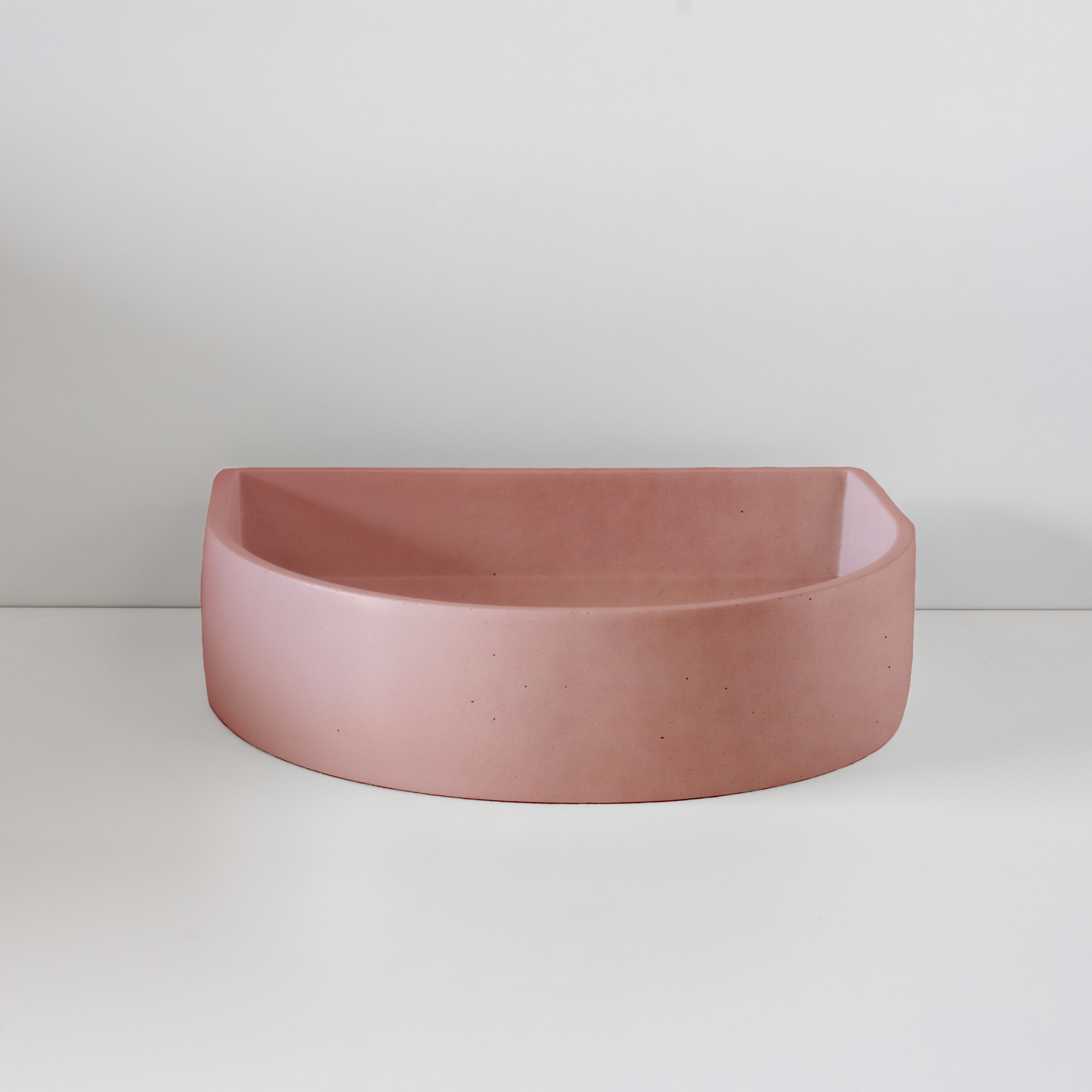 Concrete Half Moon Basins | Bathrooms | Sticks & Stones Co