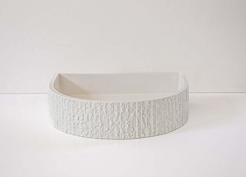 Stylish Concrete Half Moon Rugged Basins | Sticks & Stone Co