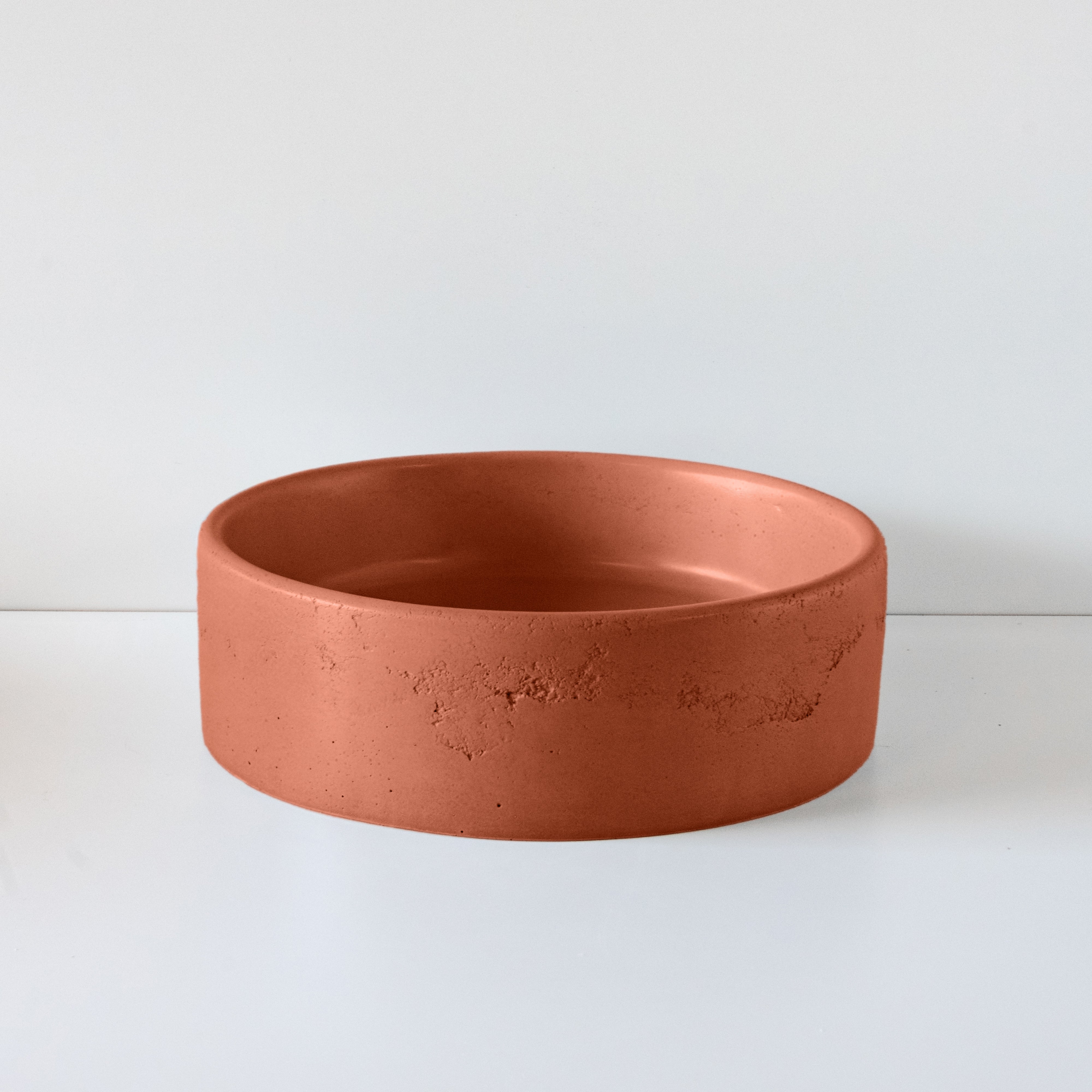 Versatile Textured Round Concrete Basins | Sticks & Stone Co