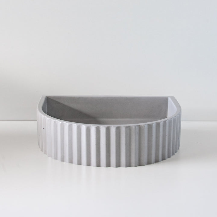 Concrete Half Moon Basins | Bathrooms | Sticks & Stones Co