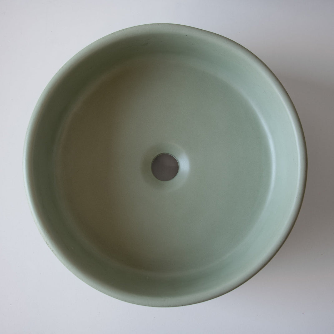 Concrete Round Basins for Bathrooms | Sticks & Stones Co